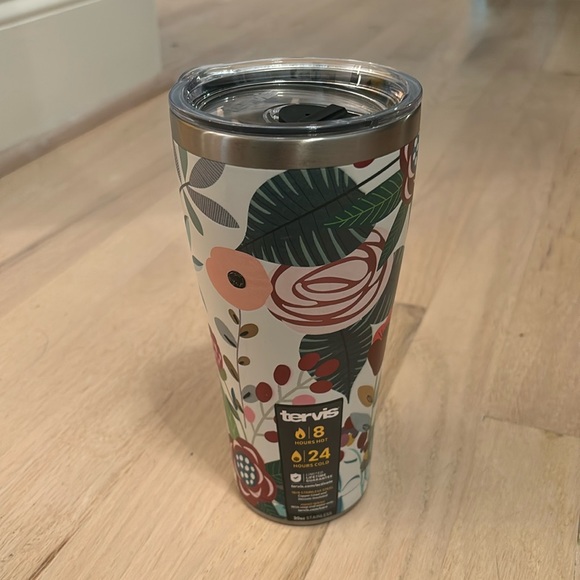 tervis | Dining | New Tervis Budding Bliss Triple Walled Insulated Tumbler 3oz Stainless Steel ...